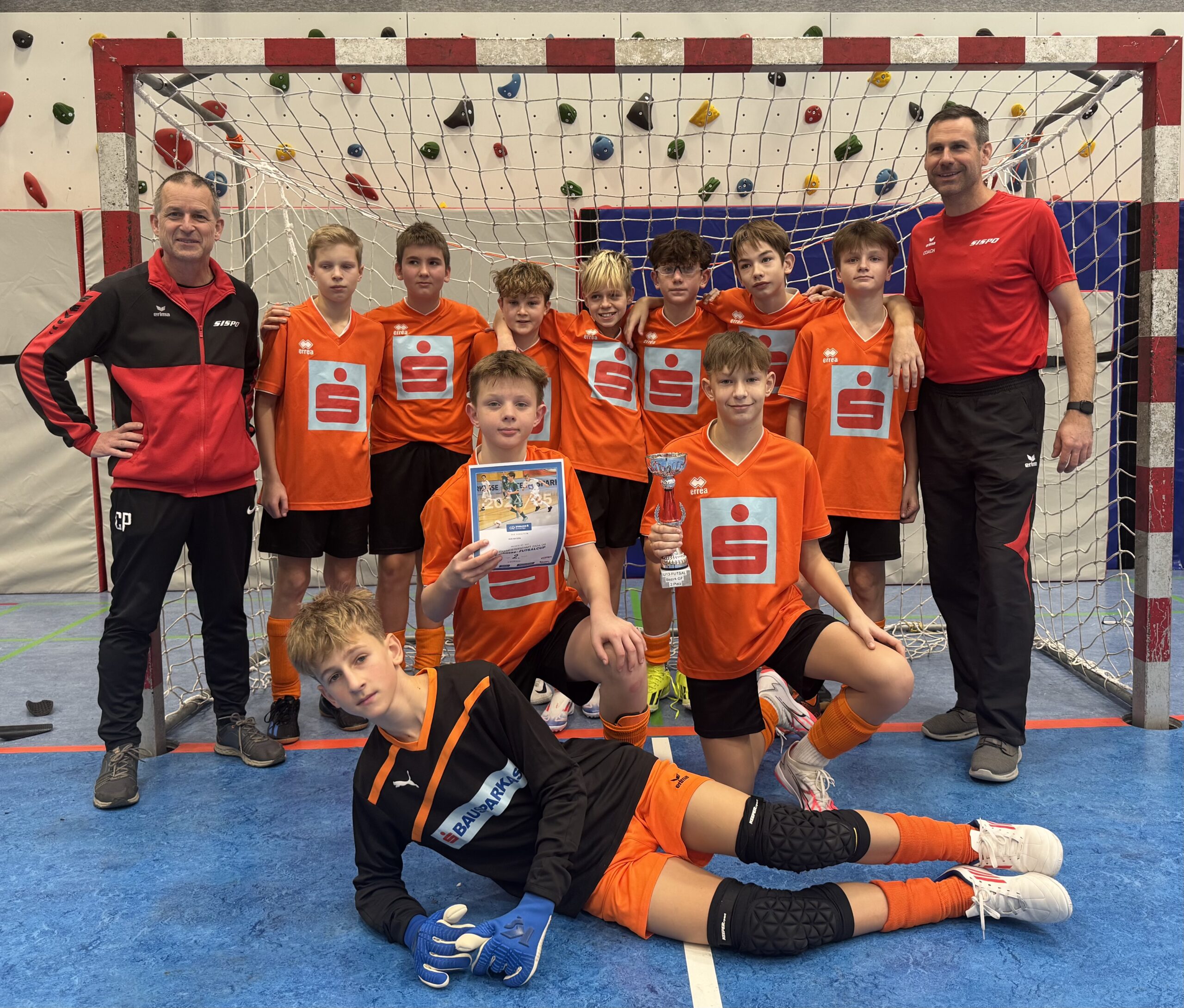 als Futsal Vize-Meister zum Wein4Cup – Sportmittelschule Matzen